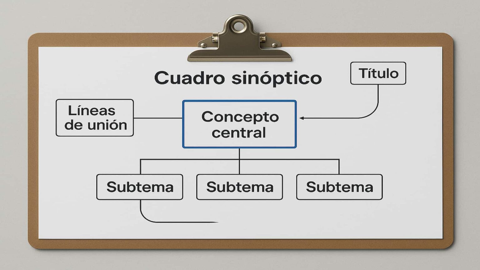 Cuadro sinóptico – Qué es, partes y pasos para hacerlo – QUEES.BLOG
